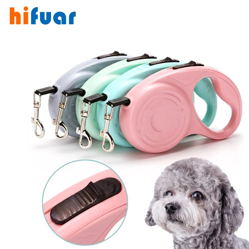 Retractable Dog Leash Collar