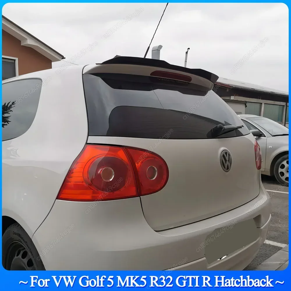 For Volkswagen VW Golf 5 MK5 R32 GTI R Hatchback Rear Roof Lip Spoiler ...