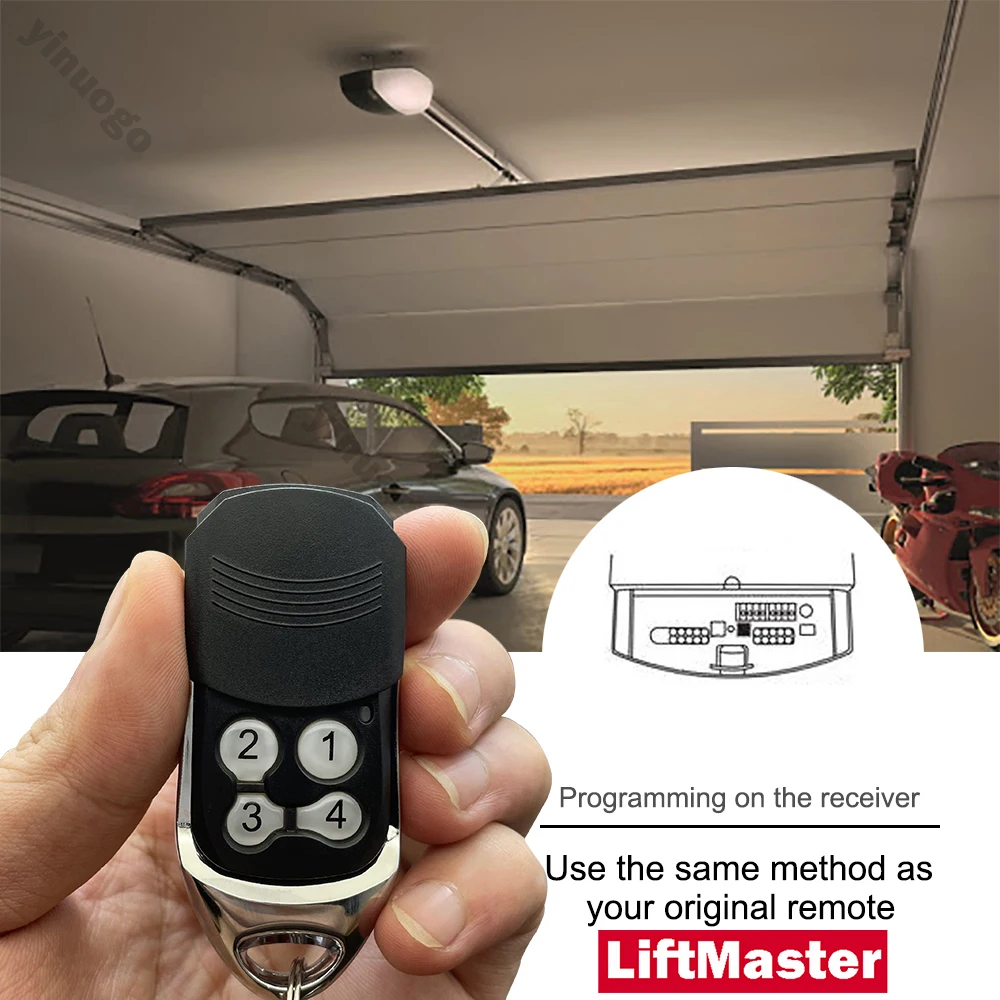 Liftmaster 4335E Távirányító Garázskapu Nyitó Csere Chamberlain ...