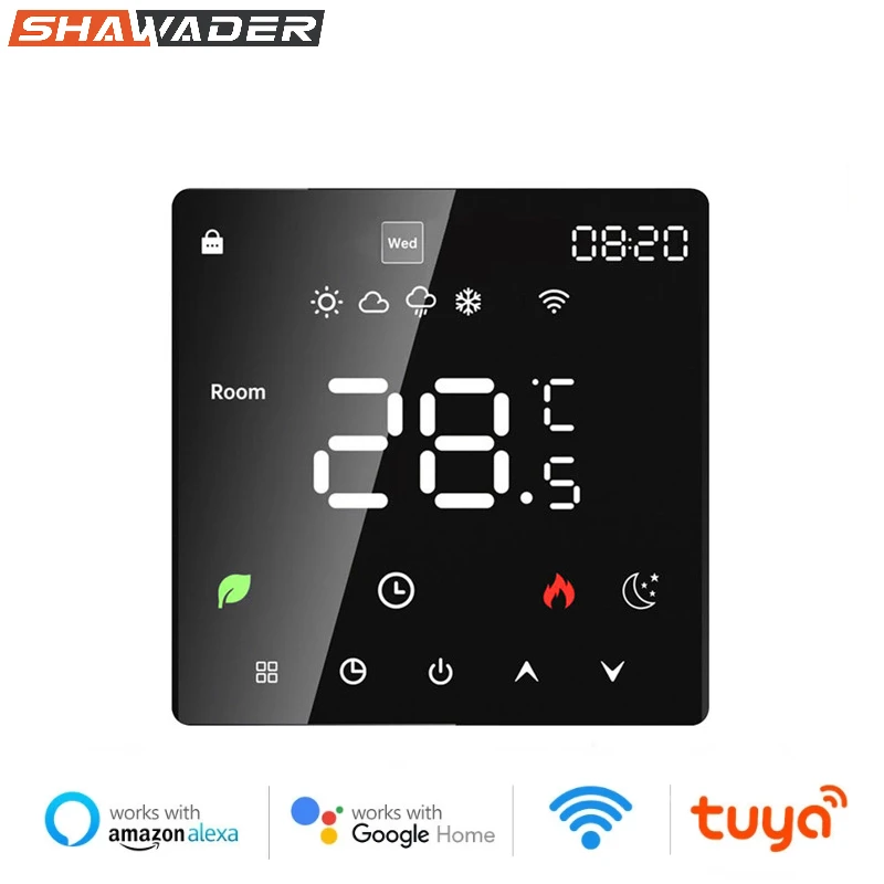Tuya WiFi Smart Thermostat Temperature Controller Water Electric Floor ...