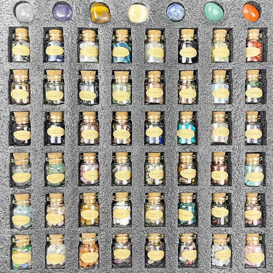 Piedras-de-cristal-Natural-para-Chakra-cuarzo-rosa-amatista ...