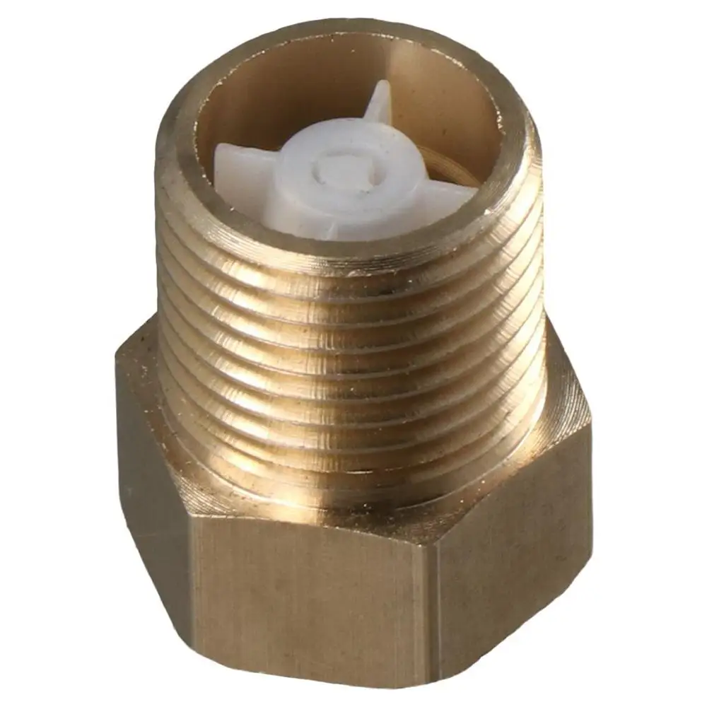 Brass-One-way-Valve-Non-Return-Gold-Female-to-Male-Thread-Backflow ...