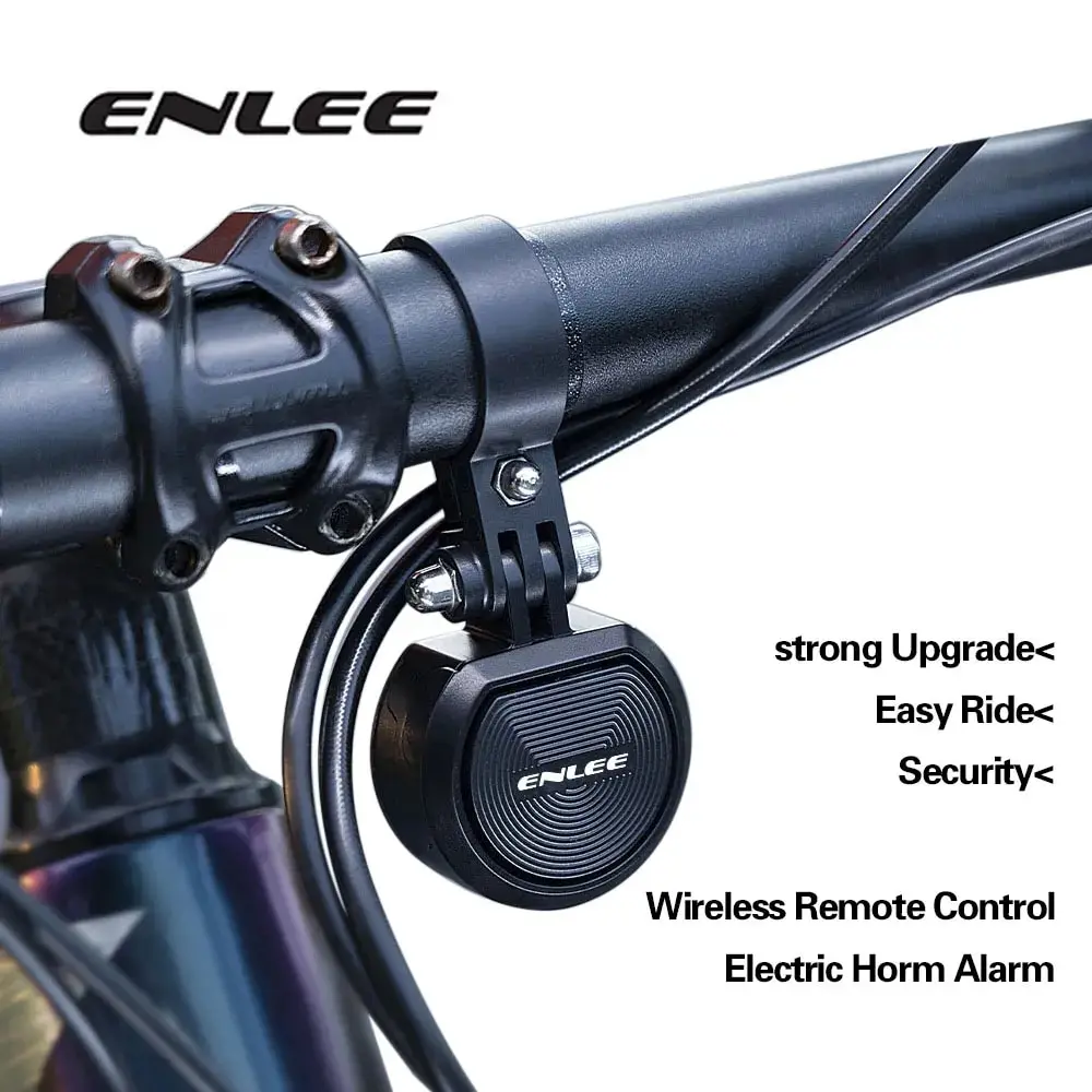 ENLEE-120DB-USB-Charge-Bicycle-Electric-Anti-theft-Alarm-Siren-Remote ...