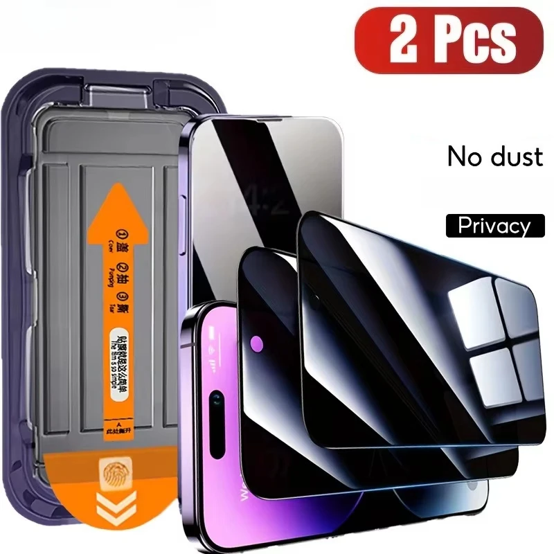 Anti-spy Screen Protector For iPhone 17 Pro Max 16 11 14 13 12 15 16e ...