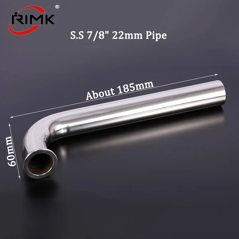 Good Quality S.S 7/8" 22mm 90 Degree Header Front Exhaust Elbow Pipe ...