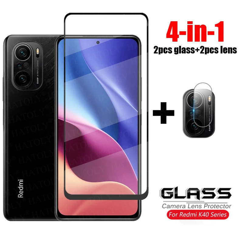 Glass on Poco F3 Full Cover Tempered Glass For Xiaomi Poco F3 F 3 HD ...