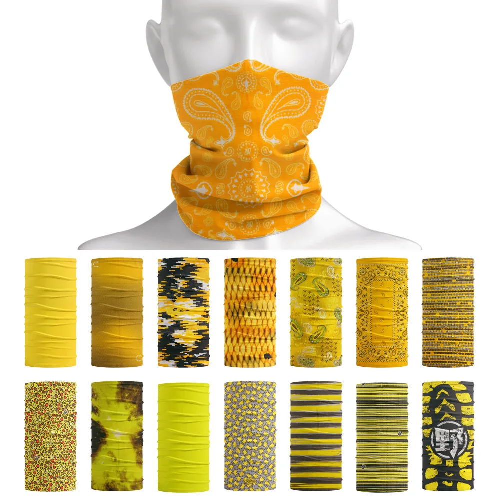 Bright Color Tube Neckchief Women Outdoor Sports Neck Bandana Gaiter ...
