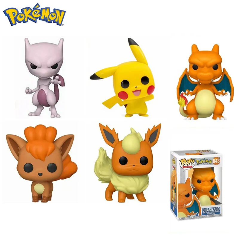 Figuras-de-acci-n-de-Pok-mon-Funko-Pop-mu-ecos-de-Anime-Pikachu-Mewtwo ...