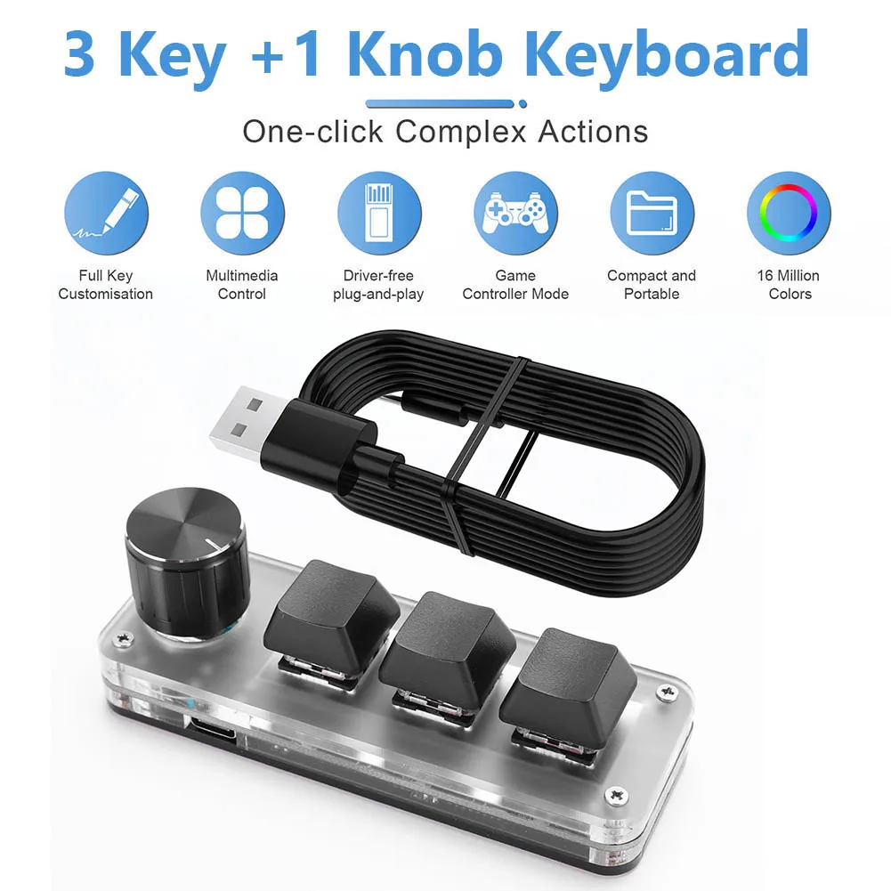 USB-Programming-Macro-Custom-Knob-Keyboard-RGB-3-Key-1-Knob-4-Keys-Copy ...