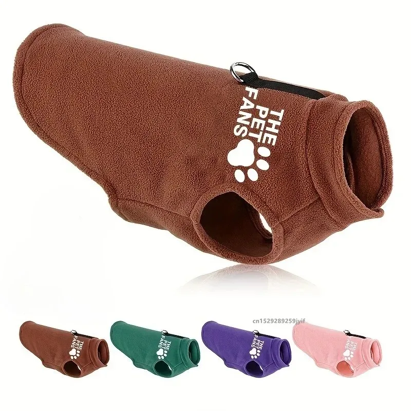Abrigo de Invierno de Forro Polar para Perros Pequeños y Medianos ...