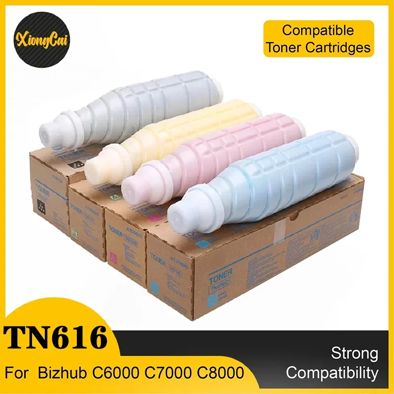 TN616 tn 616 Compatible For Konica Minolta TN 616 Color Laser 6000 7000 ...