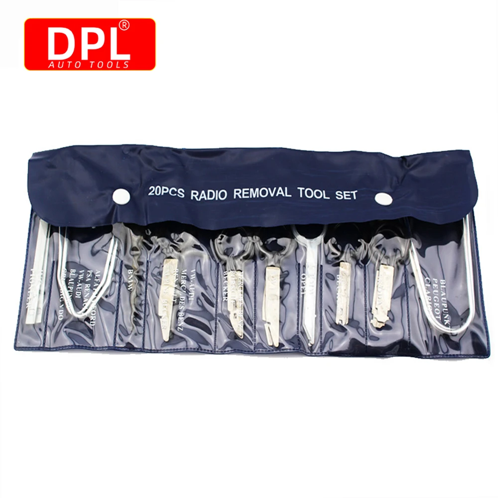 20 pcs Vehicle Radio Removal Tools Door Panel Removal Realese Stereo ...