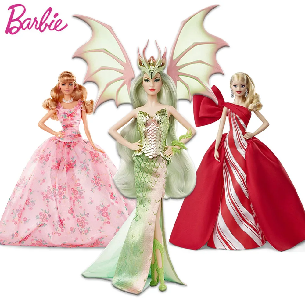 Barbie Doll Greek Mythical Muse Dragon Empress Dolls With Pastel Color ...