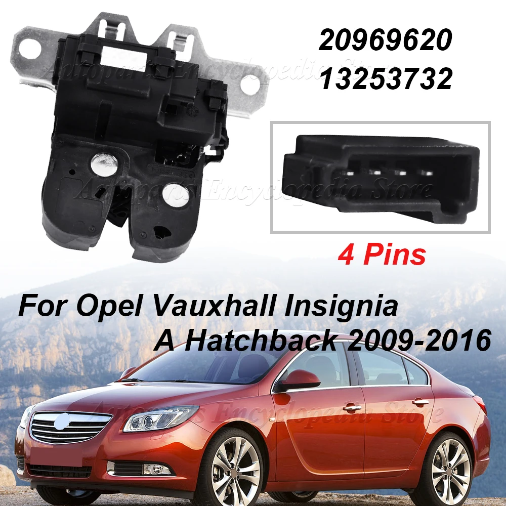 Car Rear Tailgate Boot Latch Lock 13253732 For Opel Vauxhall Insignia A ...