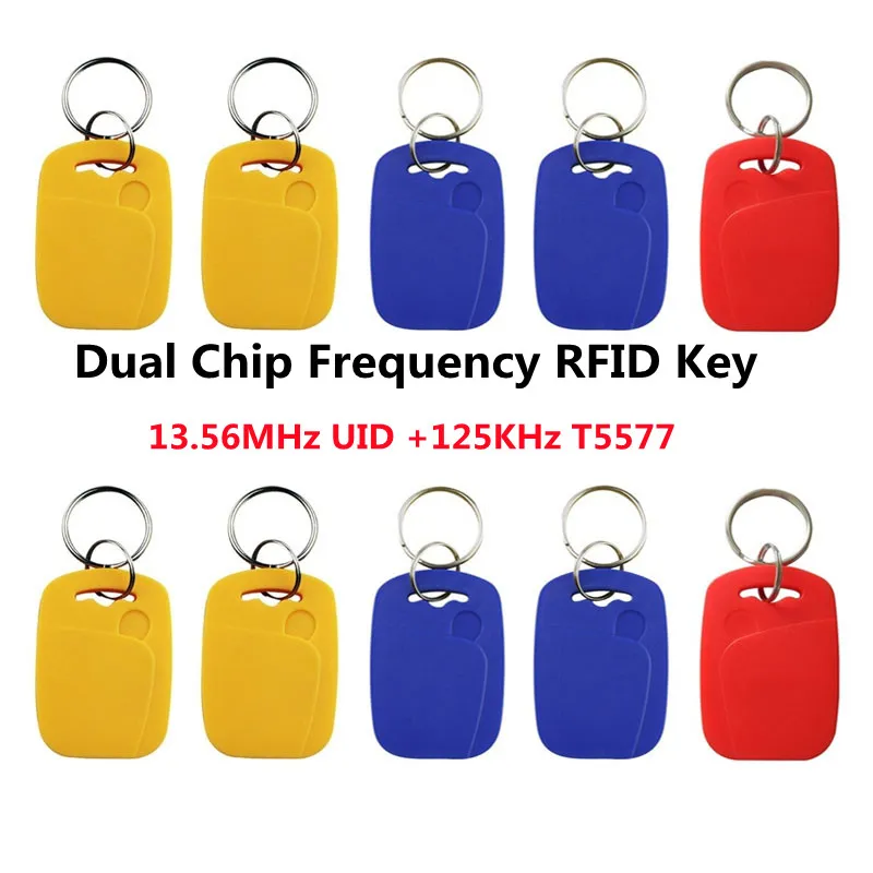 5-10pcs-UID-T5577-Smart-Dual-Chip-Changeable-Magic-Card-13-56Mhz-Clone ...