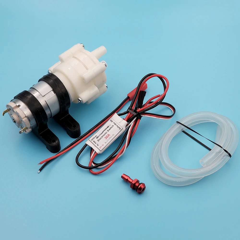 RC Boat Water Cooling Pumpe And Electronic Switch For ZTW ESC Brushless ...