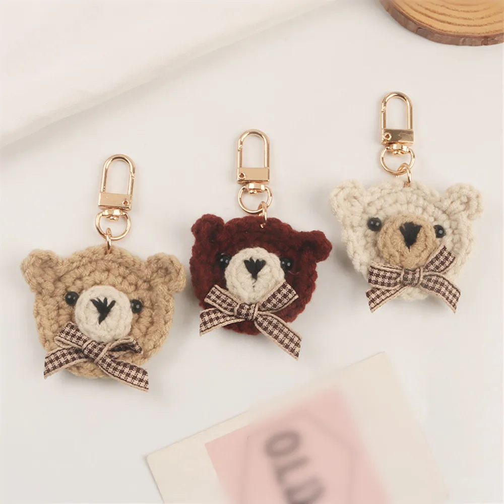 Cute-Bow-Tie-Little-Bear-Keychain-Small-Fresh-Fashion-Cloth-Key-Ring ...