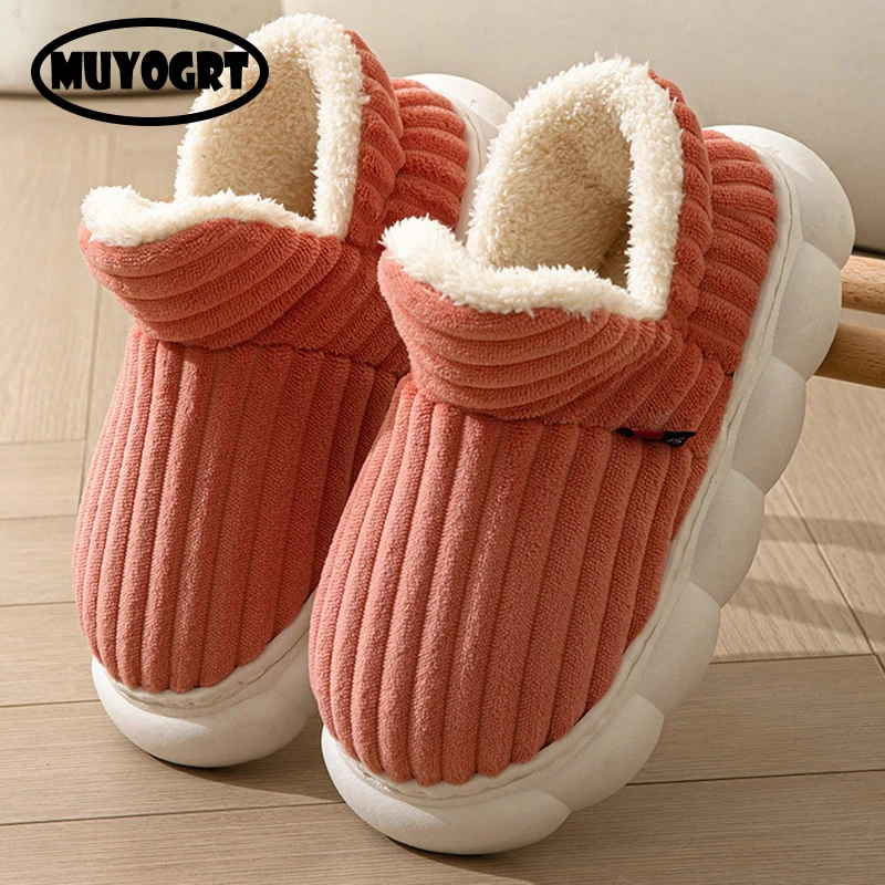 Women-Winter-Slippers-Warm-Plush-Slip-On-Couples-Home-Floor-Shoes-Non ...