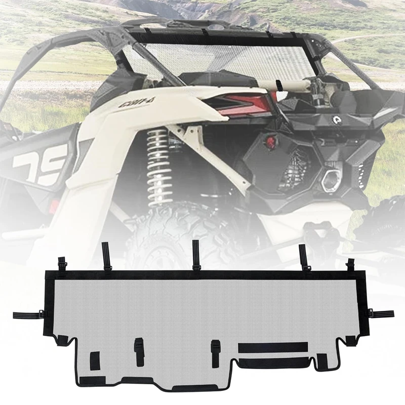 for Can Am Maverick X3 and X3 Max Models Windshield Maverick Mesh Rear ...