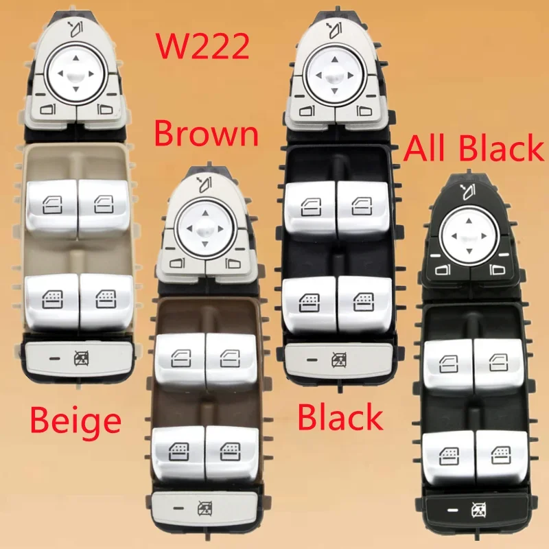 Electric-Power-Master-Window-Control-Switch-For-Benz-S-Class-W222-S320 ...