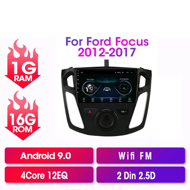 Android 13 Car Radio for Ford Focus Mk3 2011-2019 Multimedia Player ...