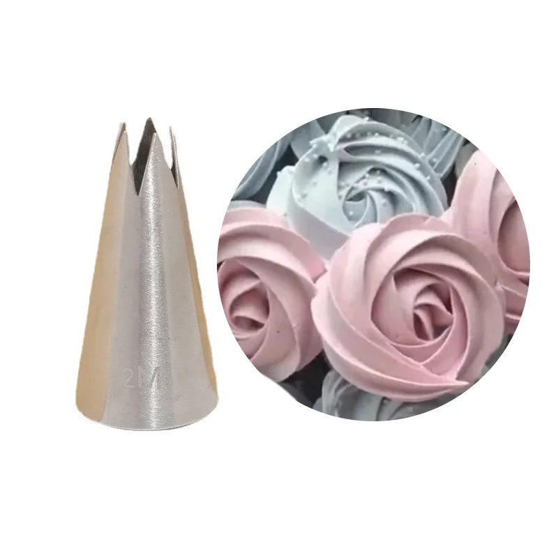 2M-Rose-Tips-5-Teeth-Open-Star-Piping-Nozzle-Decor-Tip-Cream-Flower ...