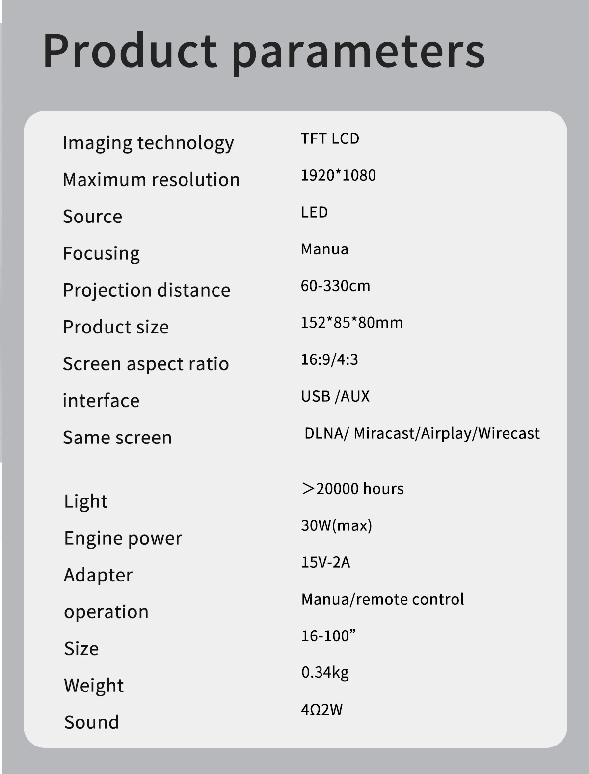 T30S Mini Wifi Portable Projector | CyberDeals.lk - Ultimate Online ...