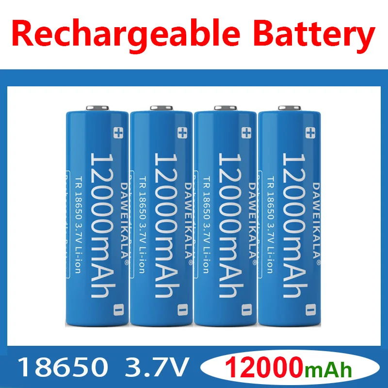 3-7V-18650-12000mAh-High-capacity-Lithium-ion-Rechargeable-Battery ...