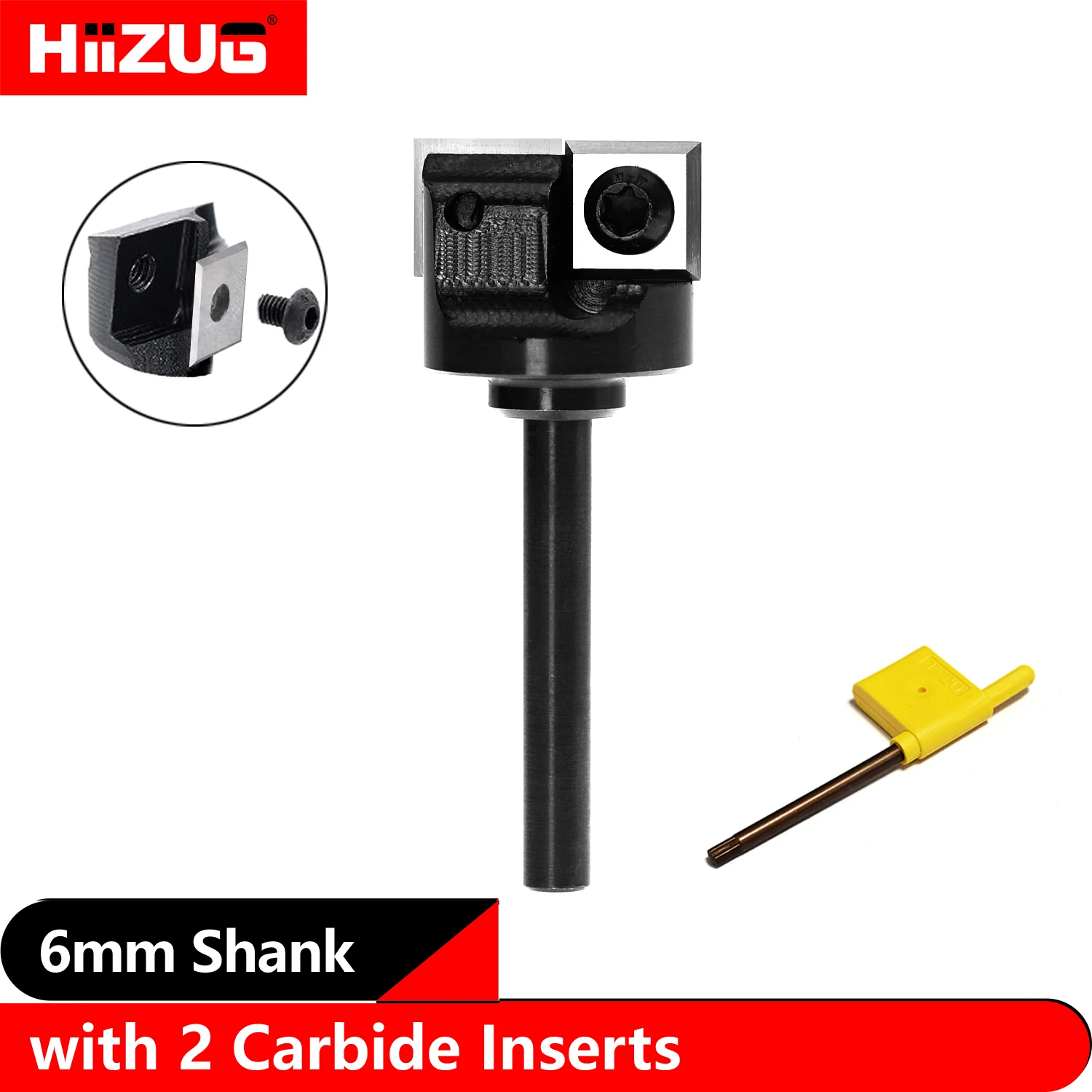 6mm-Shank-CNC-Wood-Planer-Bit-Spoilboard-Surfacing-Router-Bit-Slab ...