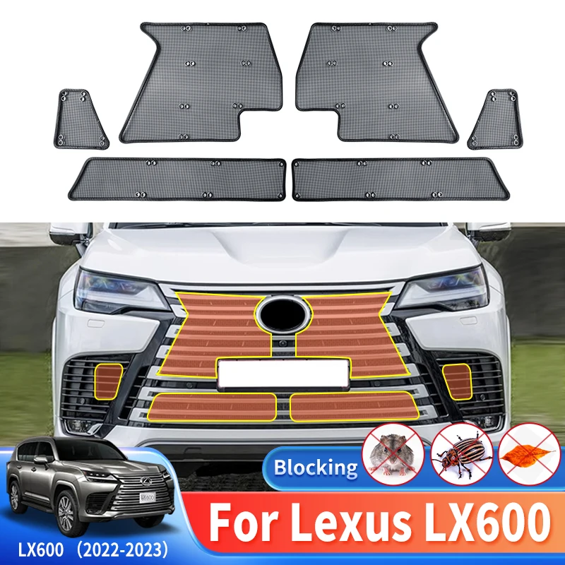 Stainless-Steel-Front-Grille-Prevent-Mosquitoes-From-Entering-for-Lexus ...