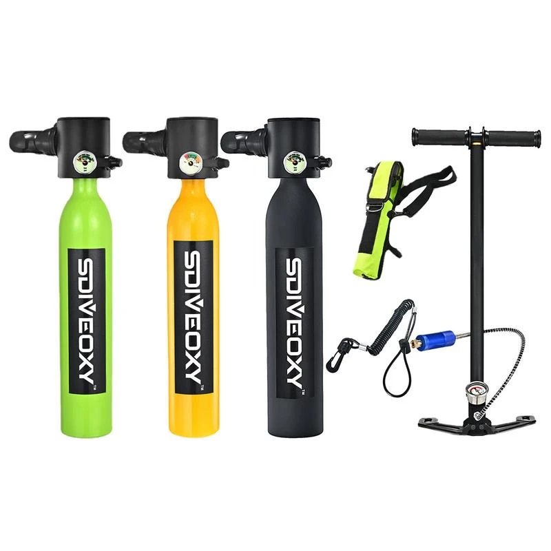 Mini Diving Cylinder 0.5L Scuba Diving Gear Set Little Oxygen Bottles ...