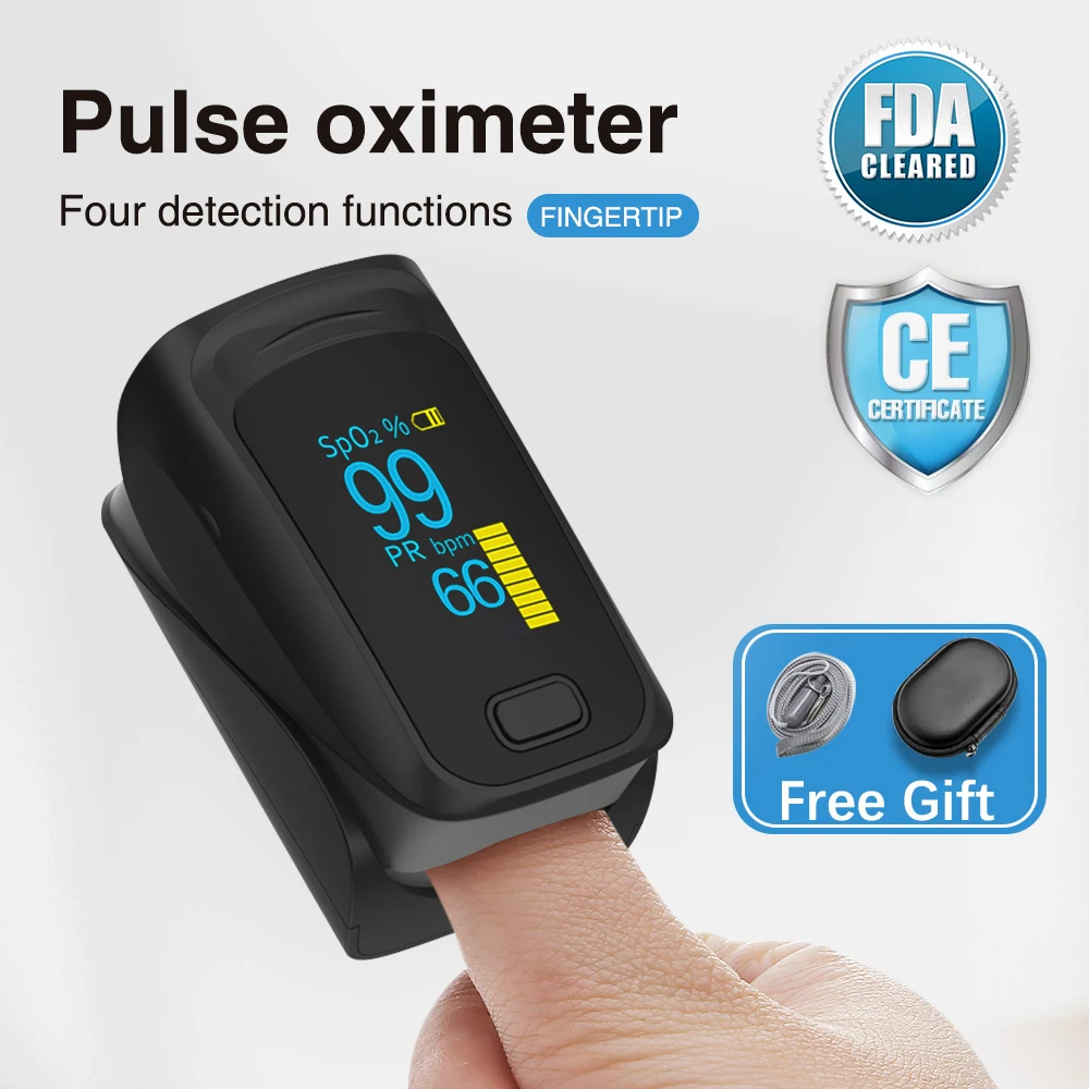 Yongrow-Medical-Fingertip-Pulse-Oximeter-PR-Oxygen-Saturation-Memter ...