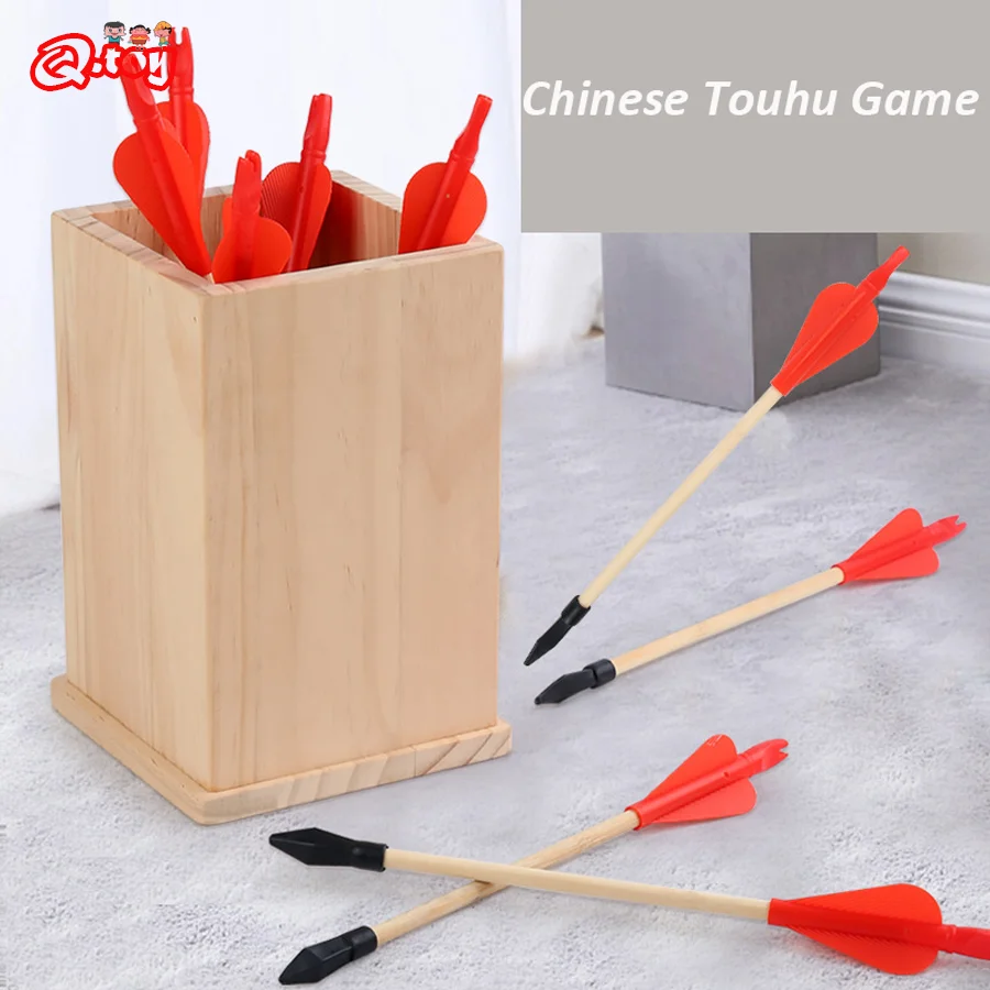 Chinese-Traditional-Touhu-Game-Wooden-Arrow-Shooting-Game-Indoor ...