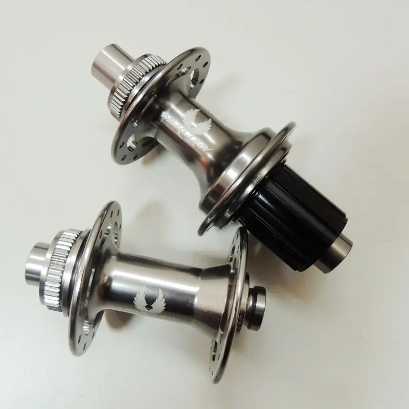 24-hole Mountain Bike Mid-lock Disc Brake Hub 12mm Barrel Axle Gear ...