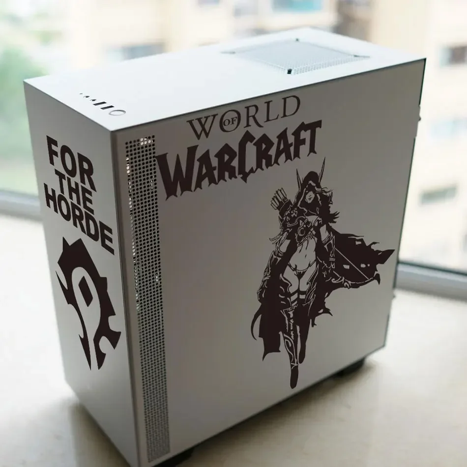 PC-Case-Stickers-World-of-Warcraft-Gaming-ATX-Mid-Computer-Glass-Skin ...