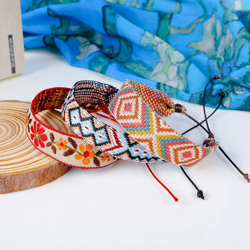 Boho-Woven-Embroidery-Printed-Stylish-Gift-Cool-Multicolor-Handmade ...