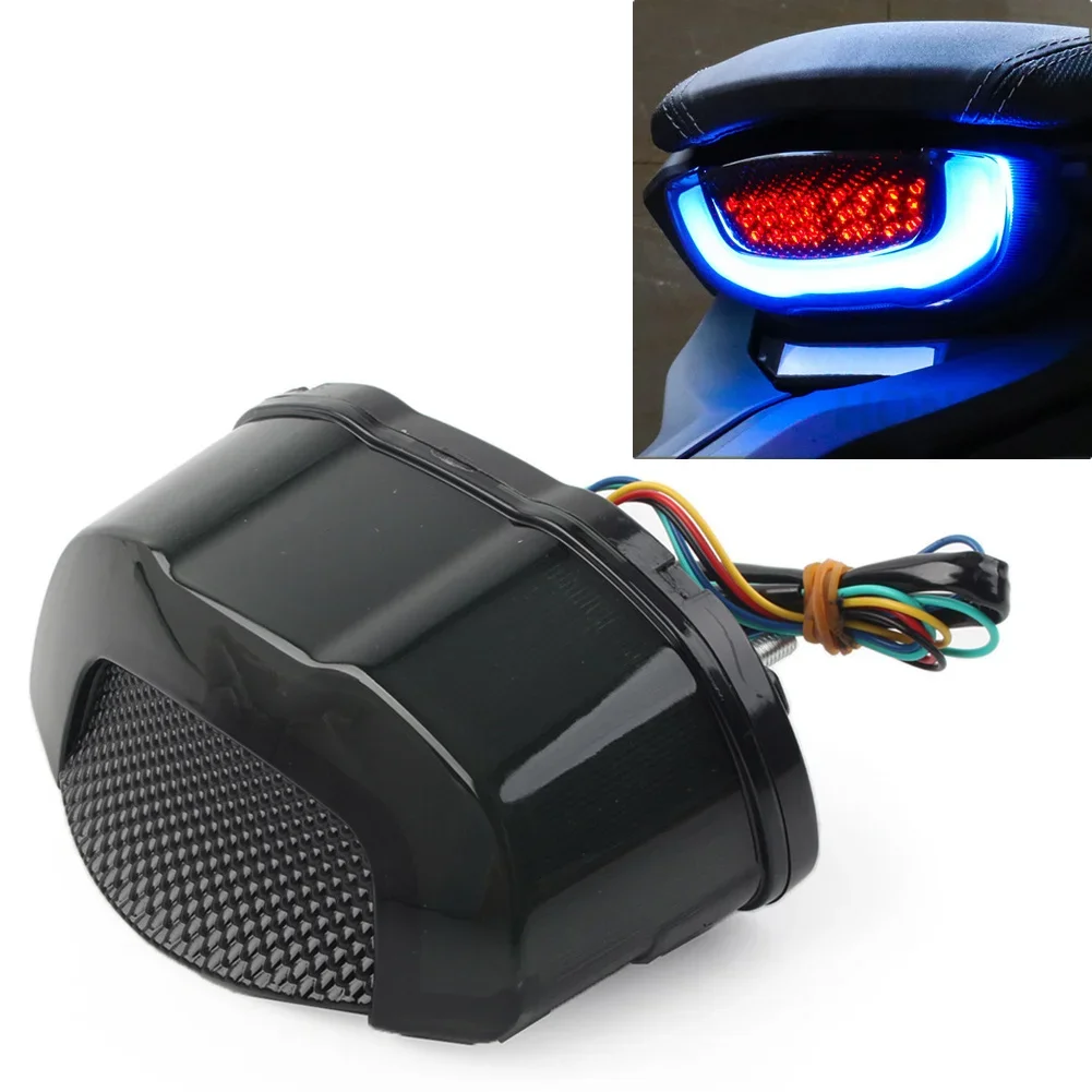 Motorcycle-Tail-Brake-Rear-Light-LED-Turn-Signal-Flashing-Lights-For ...