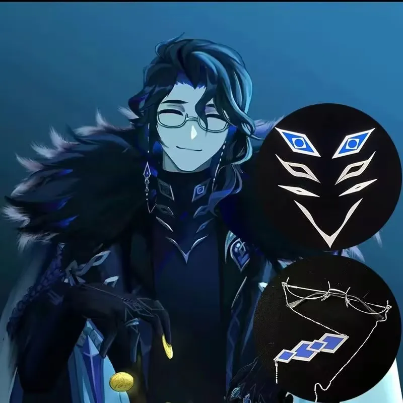 Game-Genshin-Impact-Cosplay-Regrator-Pantalone-Fatui-Harbingers-Glasses ...