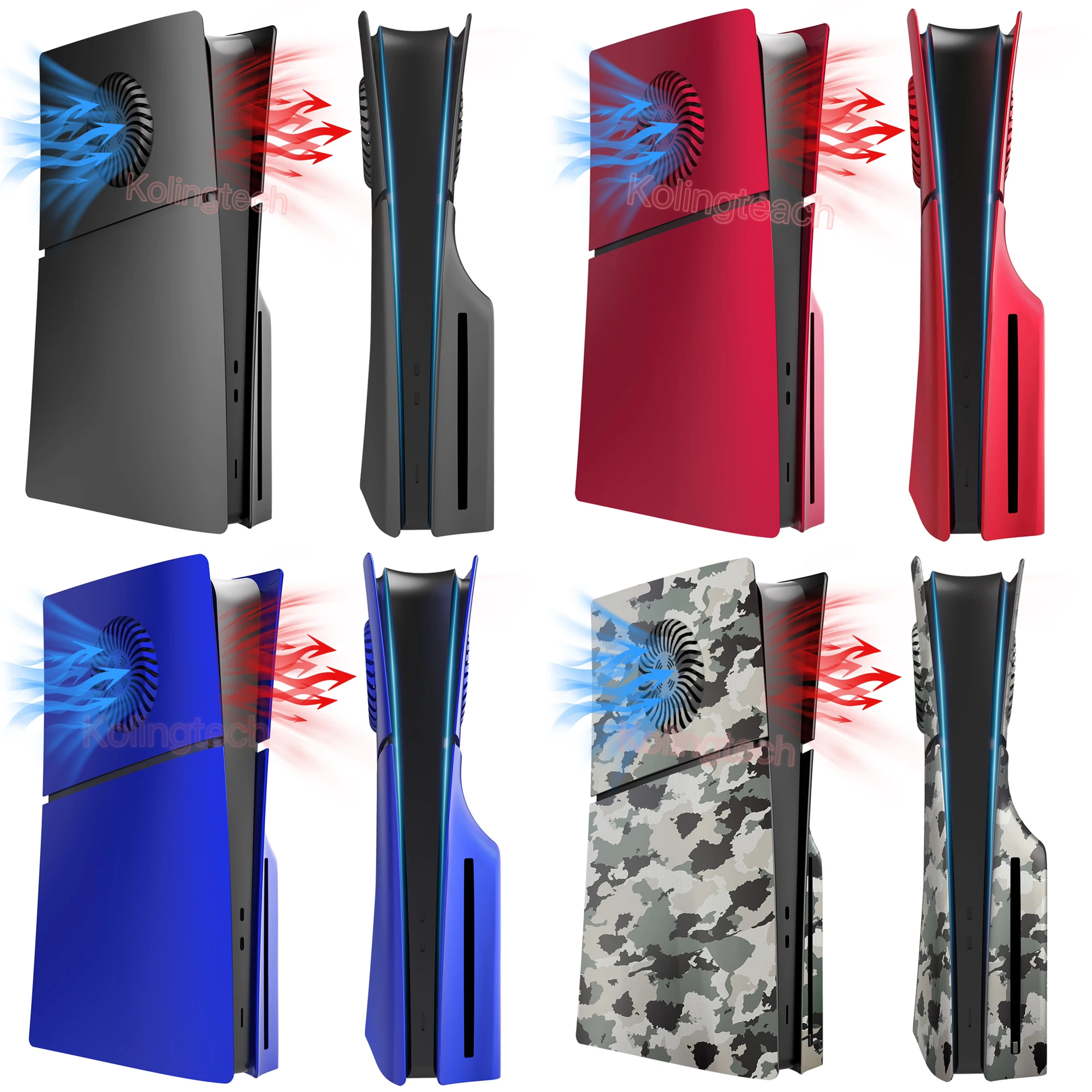 Anti-Scratch-Faceplate-for-New-PS5-Slim-with-Cooling-Vent-Replacement ...