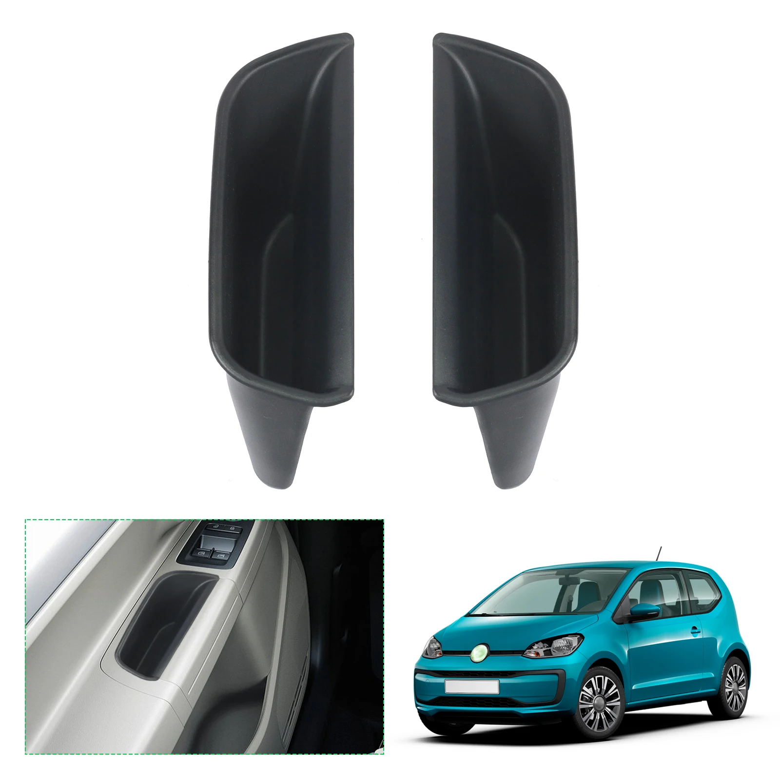 RUIYA-Car-Door-Storage-Barrel-for-Seat-Mii-Skoda-Citigo-VW-Up-2013-2021 ...