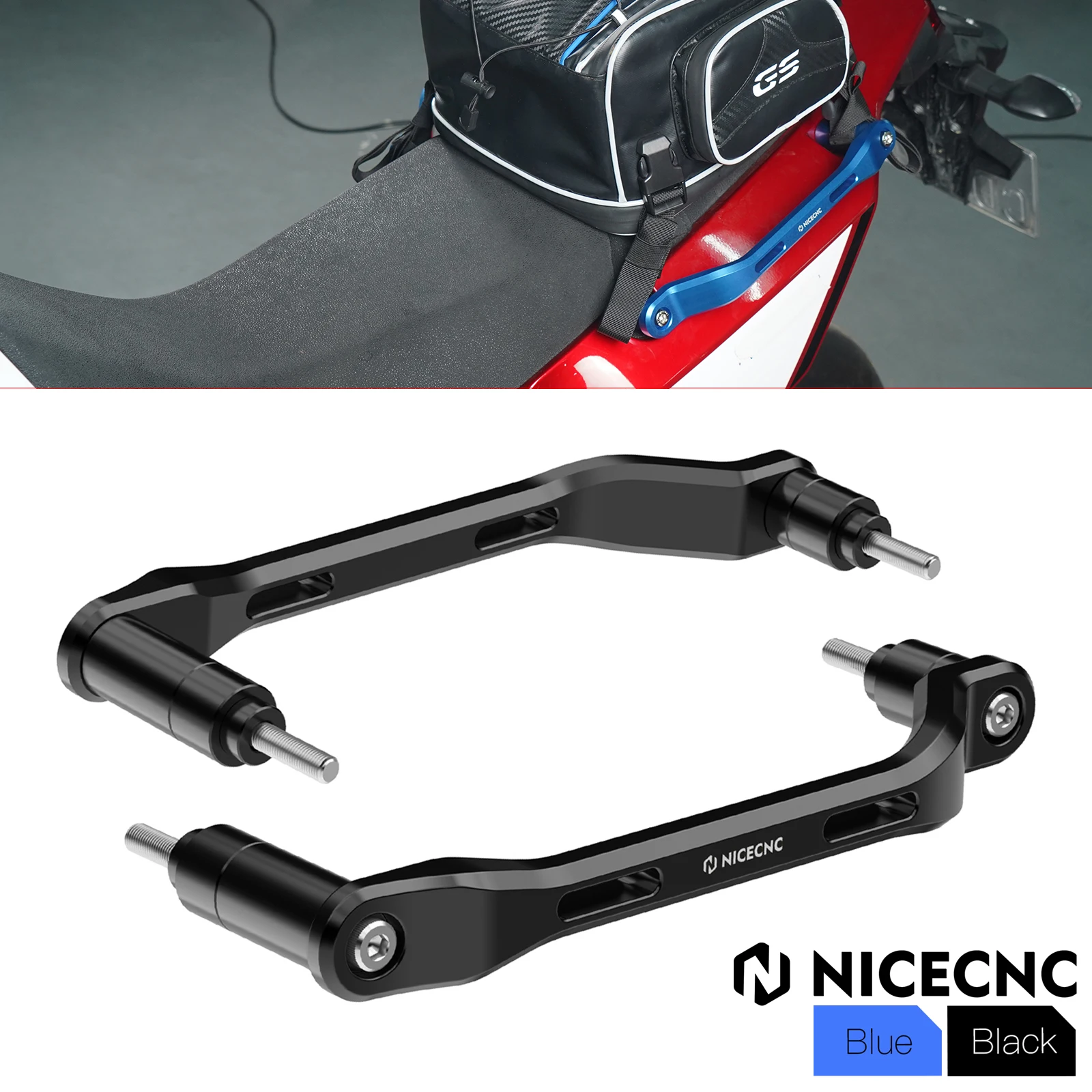 NICECNC-Passenger-Rear-Grab-Handle-Set-For-Yamaha-Tenere-700-XTZ700 ...