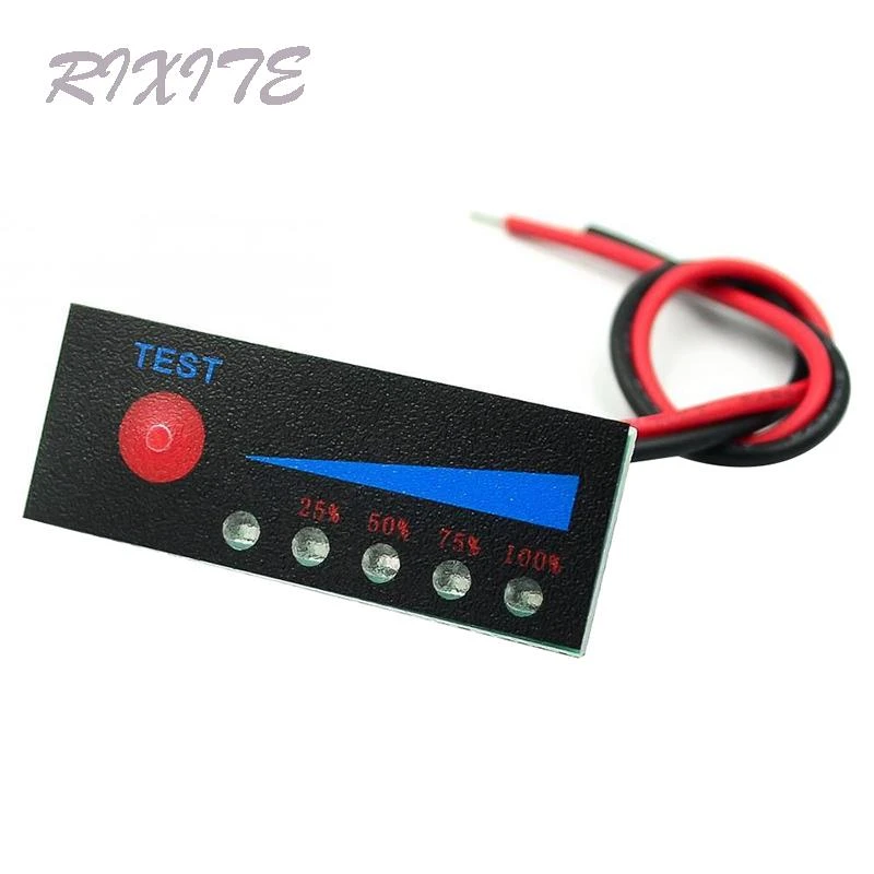 3s Lithium Battery Level Indicator | 18650 Battery Indicator Module ...