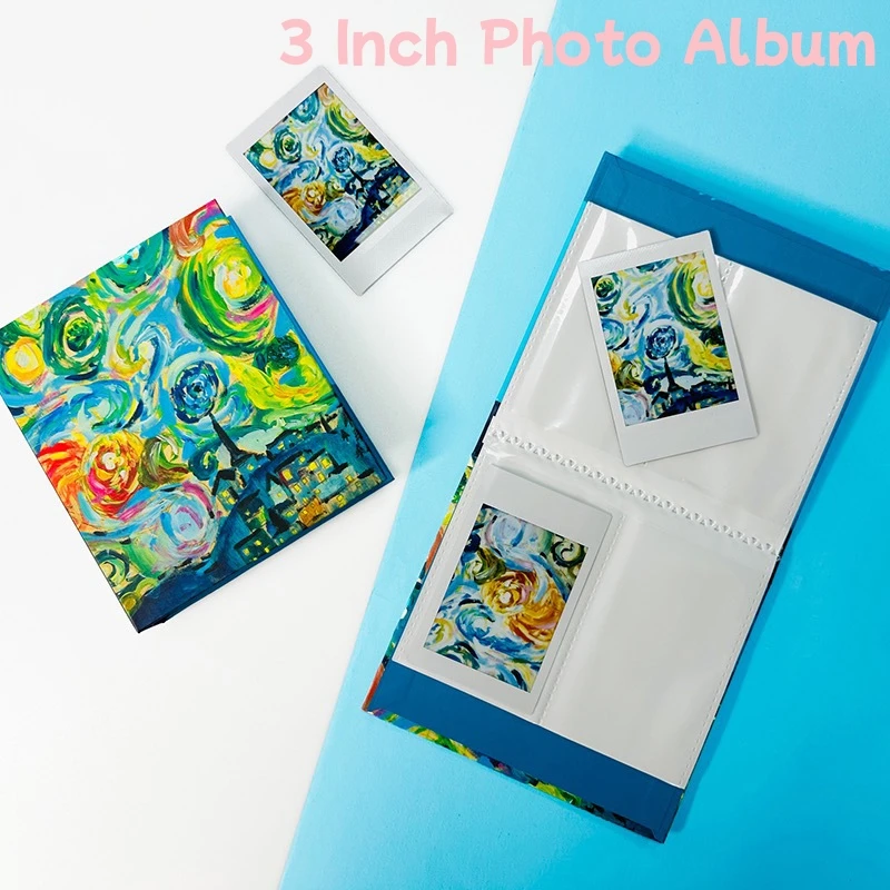 40-Pockets-Starry-Photo-Album-Instant-Camera-3-inch-Pictures-Storage ...