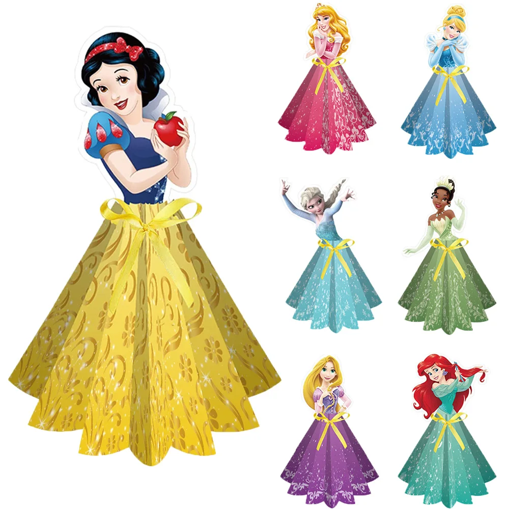 New-Disney-Six-Princess-table-Happy-Birthday-Party-Decorations-Baby ...