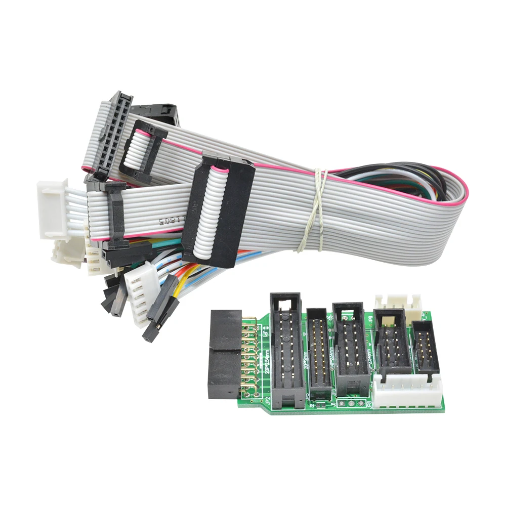 Adapter-Converter-with-4-Pin-6-Pin-10-Pin-20-Pin-Grey-Flat-Ribbon-Data ...