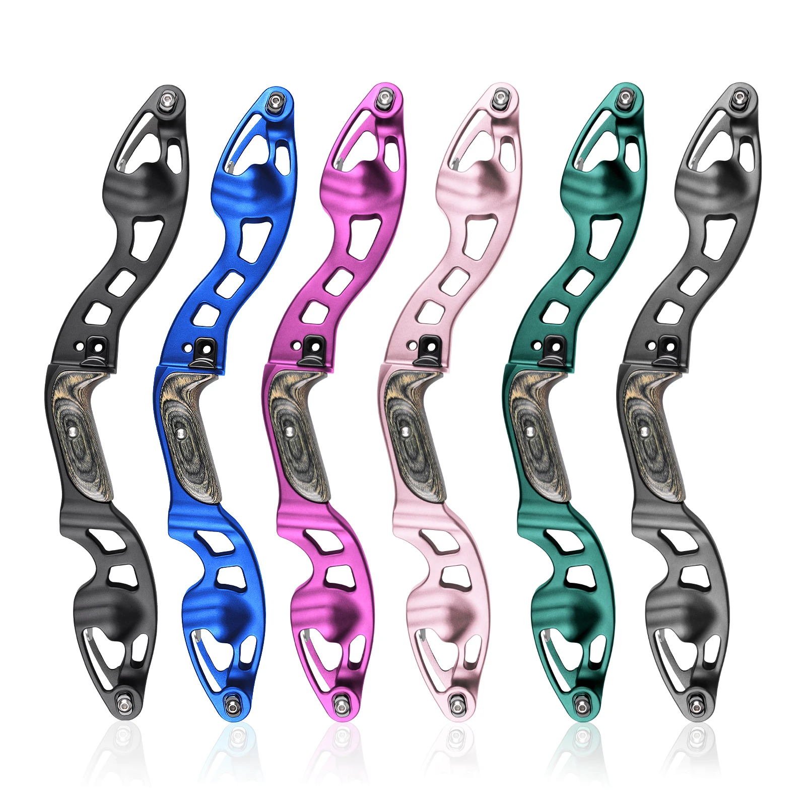 19-Nika-Archery-Recurve-Bow-Riser-ET-10-ILF-RightHand-Aluminum-Recurve ...