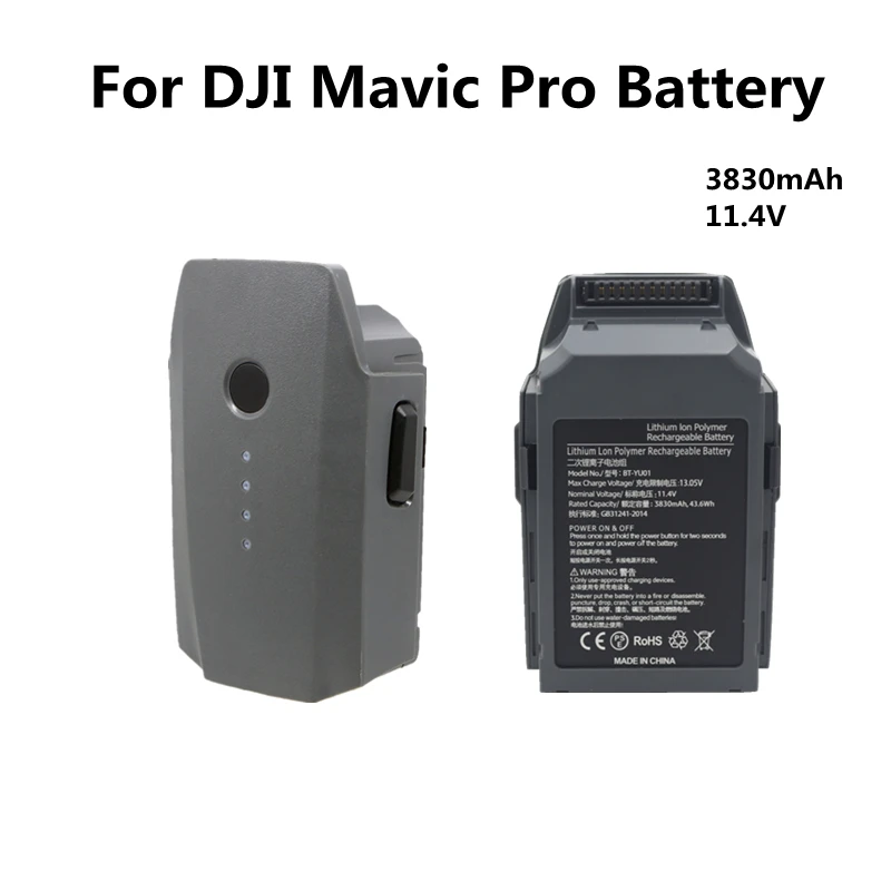 Compatible DJI Mavic Pro Battery capacity 3830mah for dji mavic pro ...