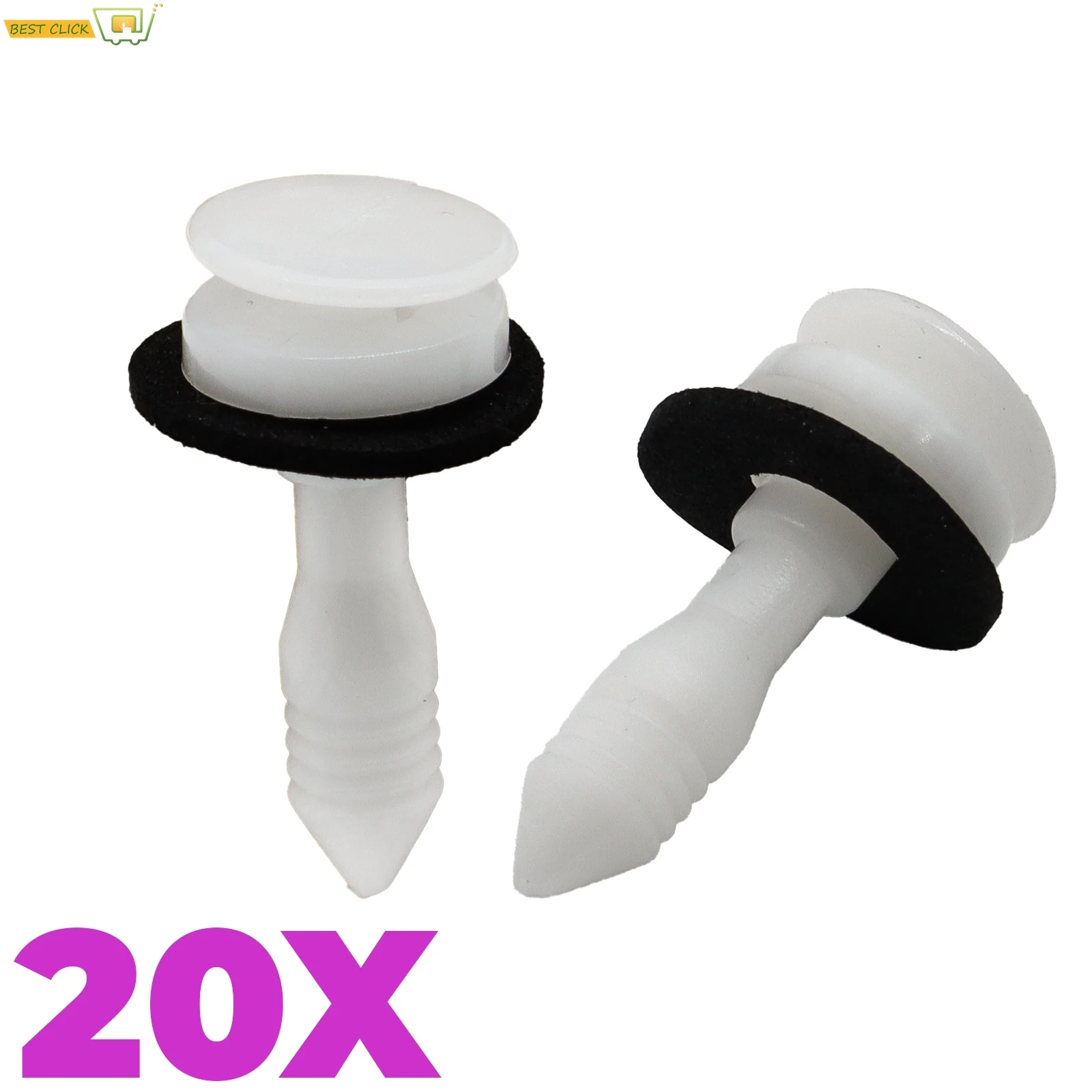 20PCS Door Card Panel Trim Interior Fastener Clips For Jaguar S X Type ...