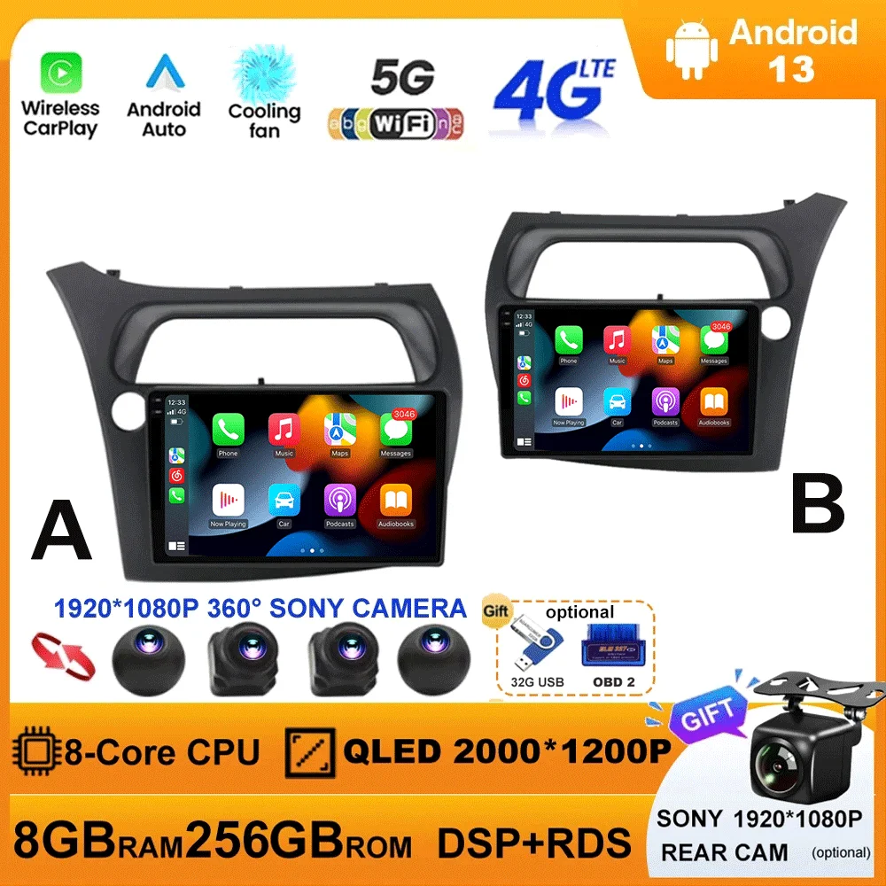 Radio-Multimedia-con-GPS-para-coche-reproductor-de-v-deo-con-Android-13 ...