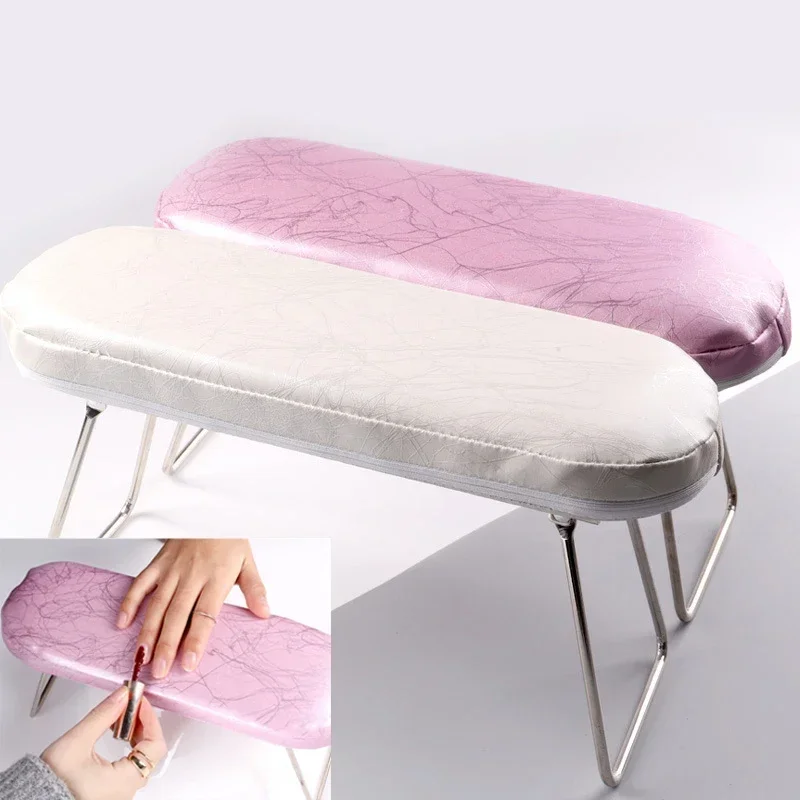 Soft Washable Arm Rest Cushion Leather Hand Pillow Rest Wrist Support ...
